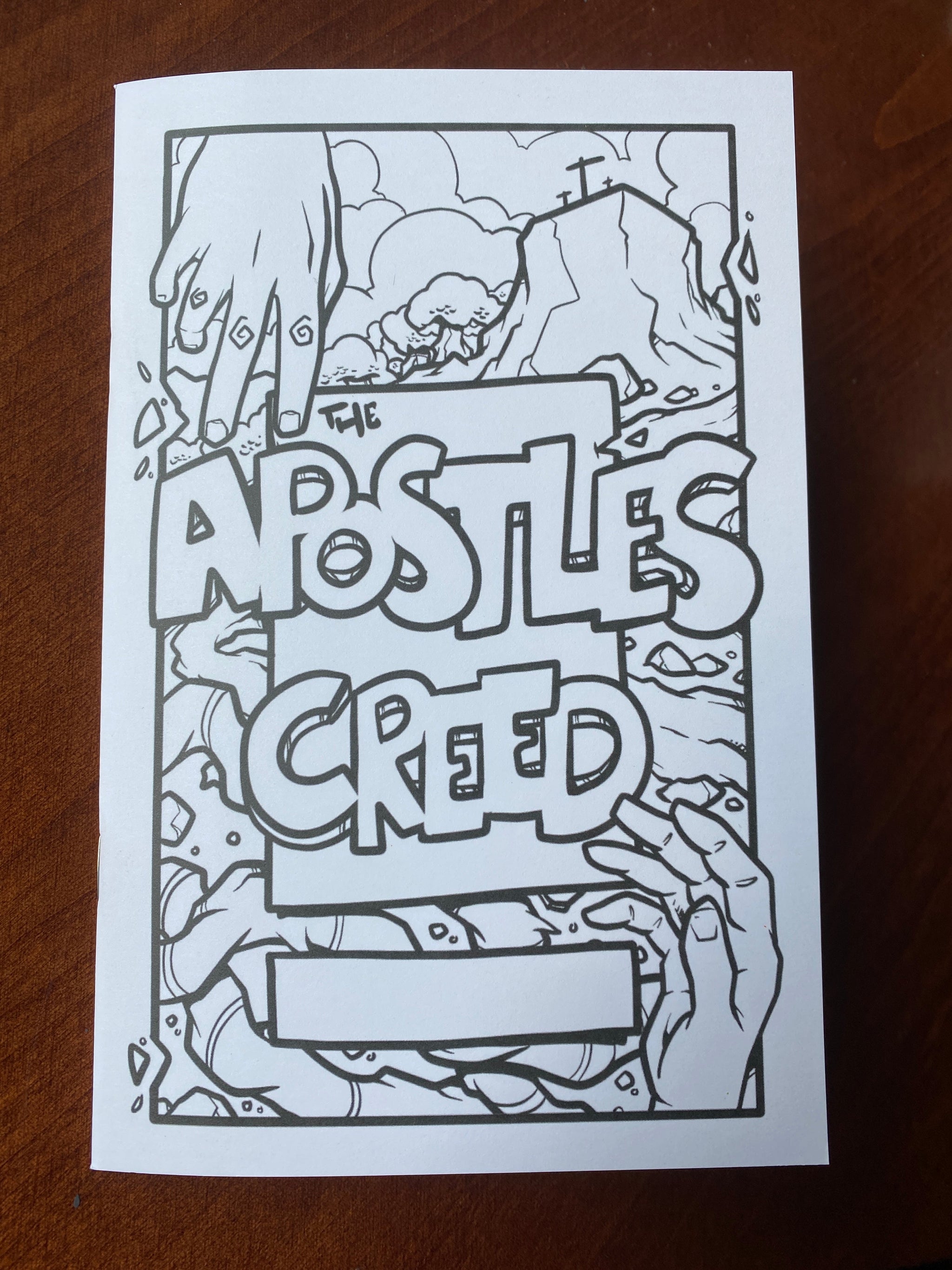 The Apostles Creed Coloring Book - Digital Download – TheHonestYouthPastor